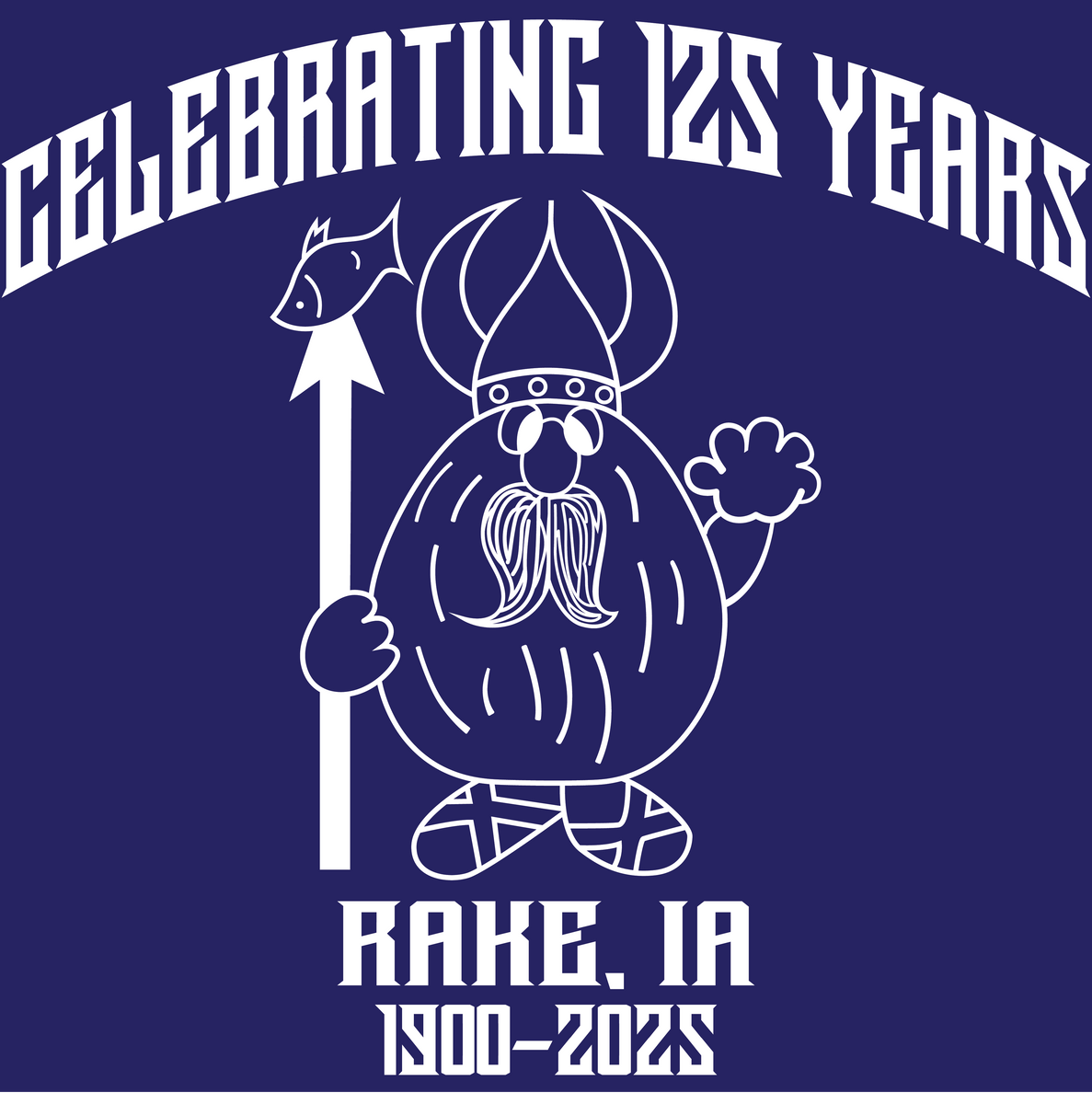 RAKE, IOWA 125th CELEBRATION – MJ Embroidery and Designs